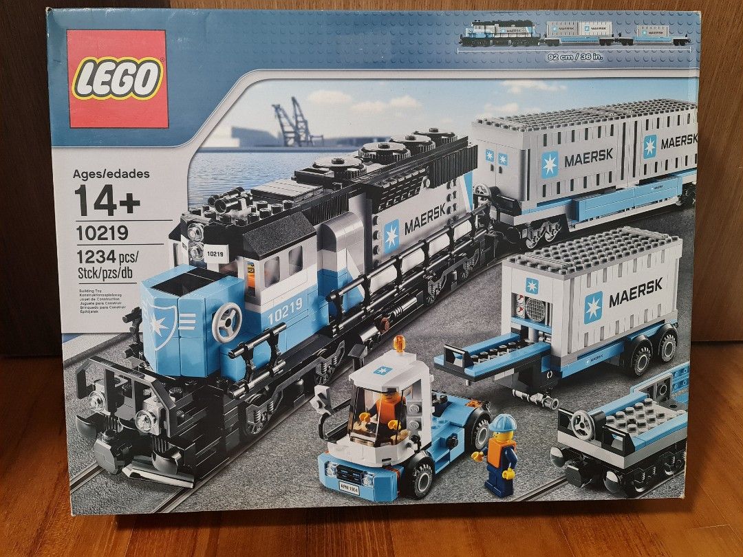 Maersk Train Lego 10219, Hobbies & Toys, Toys & Games on Carousell