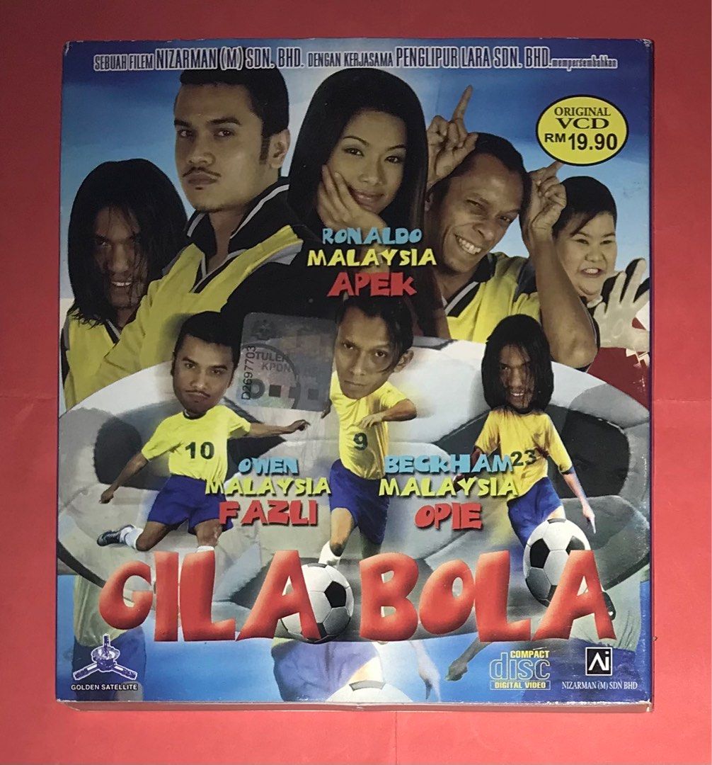 MALAY MOVIE GILA BOLA VCD VIDEO CD, Hobbies & Toys, Music & Media, CDs & DVDs on Carousell