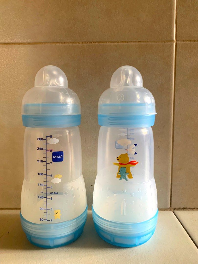 MAM milk bottles, Babies & Kids, Nursing & Feeding, Breastfeeding ...