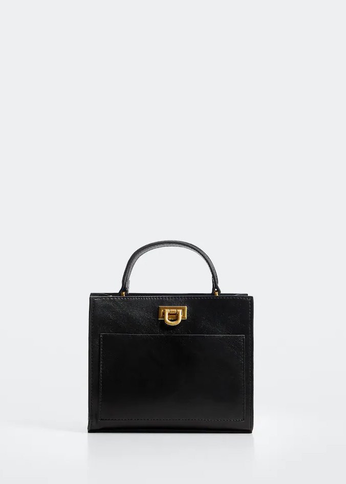 Mango Double Strap Bag, Women's Fashion, Bags & Wallets, Shoulder Bags ...