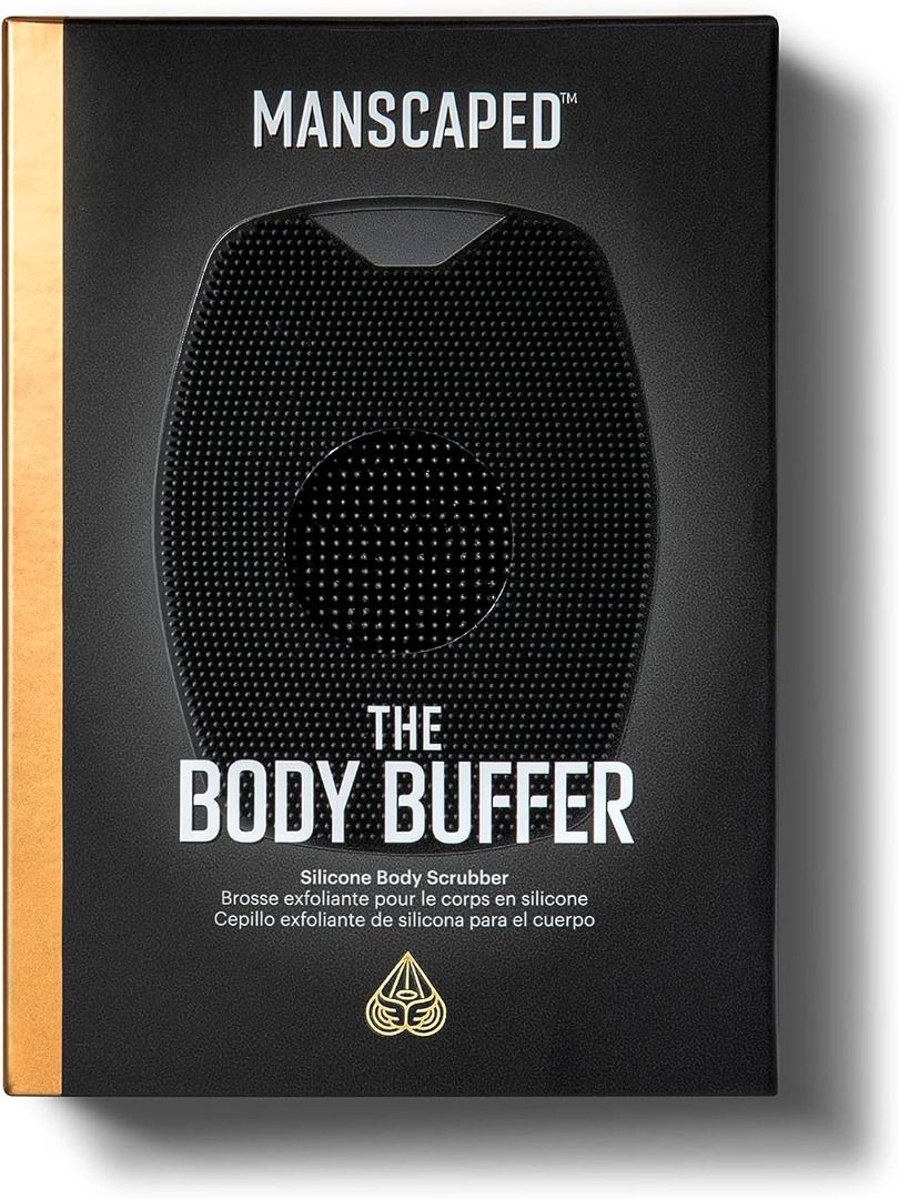 MANSCAPED® The Body Buffer Premium Silicone Scrubber for Nourishing ...