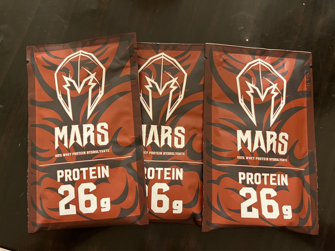 Mars Protein Powder (Chocolate Flavour) x3 packs, 健康及營養食用品, 健康補充品, 健康補充 ...
