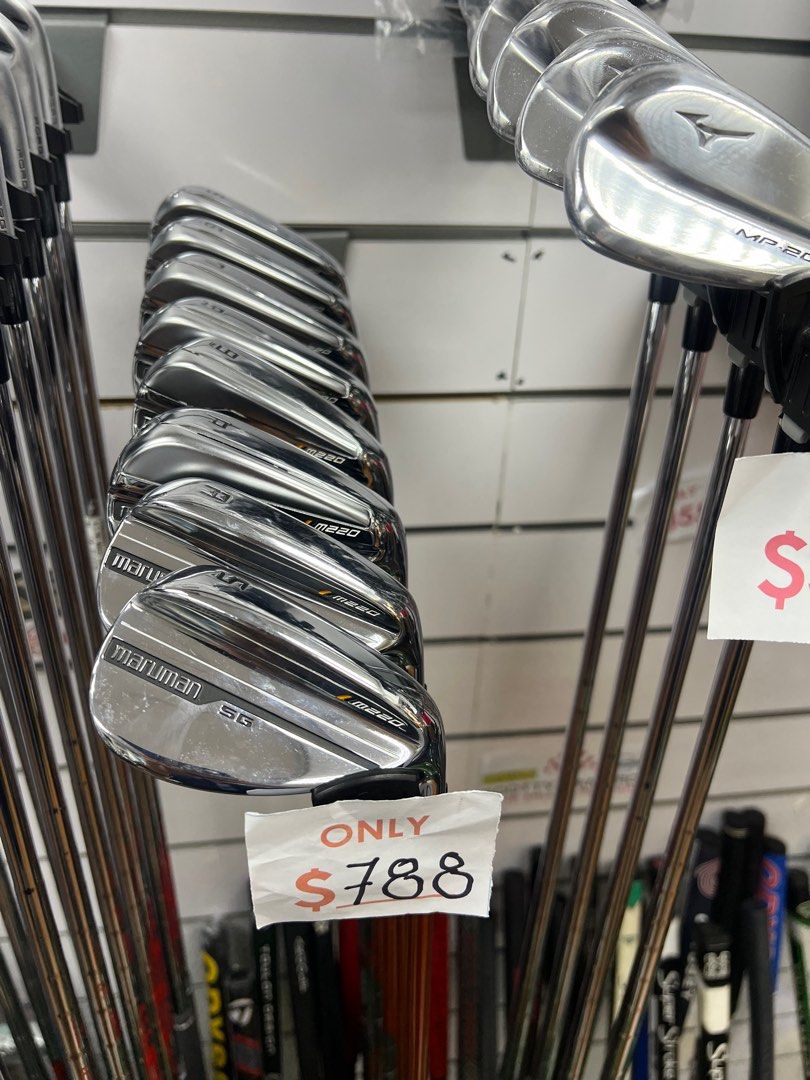 Maruman SG M220 Hollow Head Cavity Backed Forged Irons (5-S) (8 Pieces ...