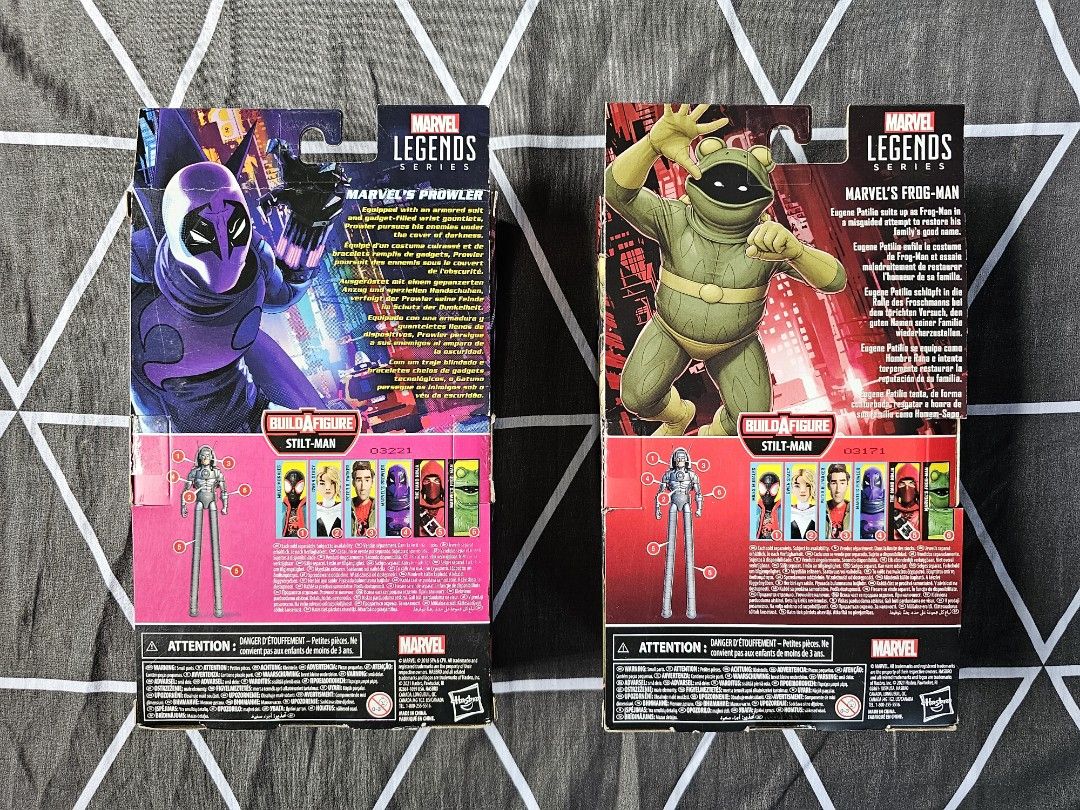 Marvel Legends Stilt-man Wave Set of 6 Into The Spiderverse, Hobbies ...