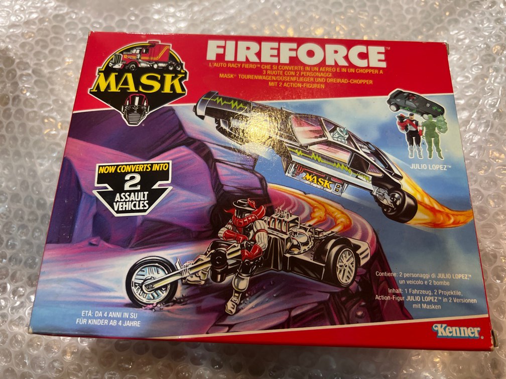Mask kenner m.a.s.k split seconds fireforce 1988 mib unused, Hobbies ...