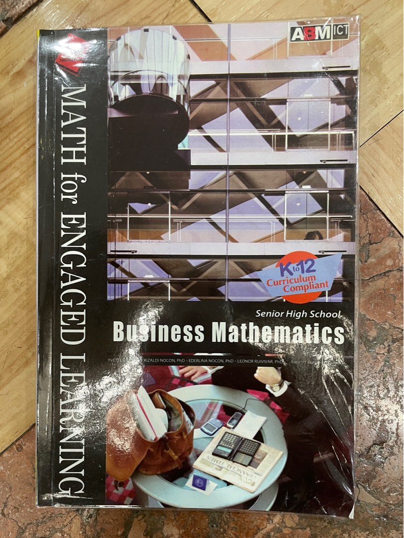 Math for Engaged Learning Business Mathematics | Nocon et al | SHS ...