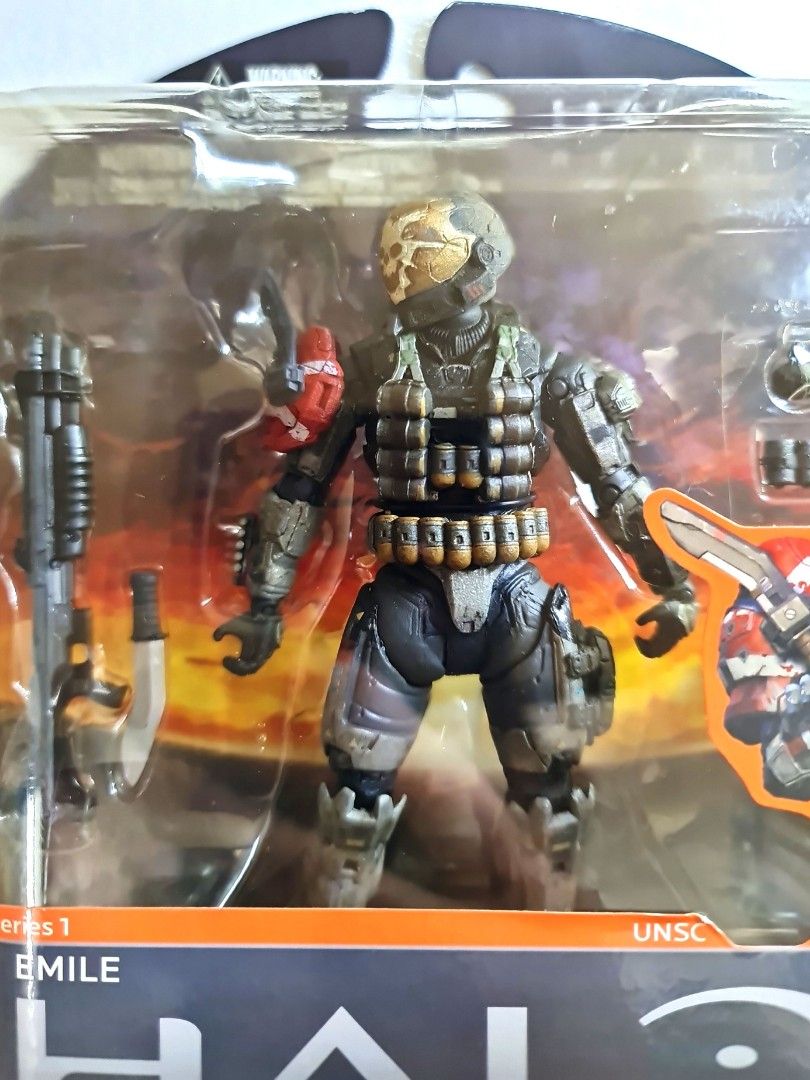 McFarlane Halo Reach Series 1 : Emile - Spartan A239 *Super Rare Final ...