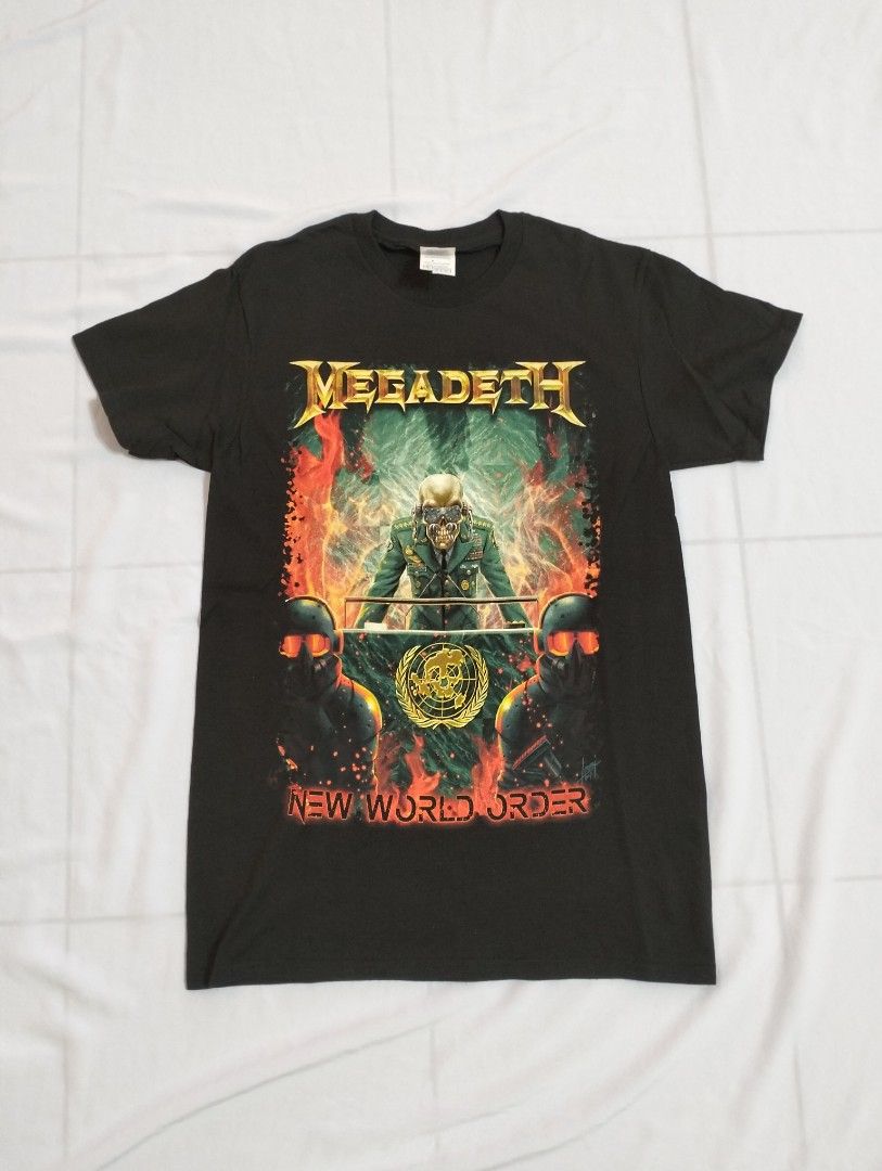 Megadeth Official Merchandise Tshirt Heavy Metal Music Metallica, Men's ...