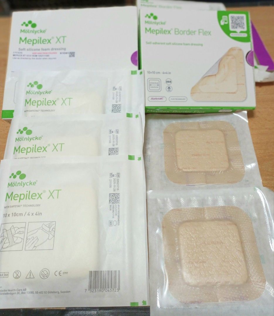 MEPLIEX Border Flex & MEPLIEX XT, Health & Nutrition, Medical Supplies ...