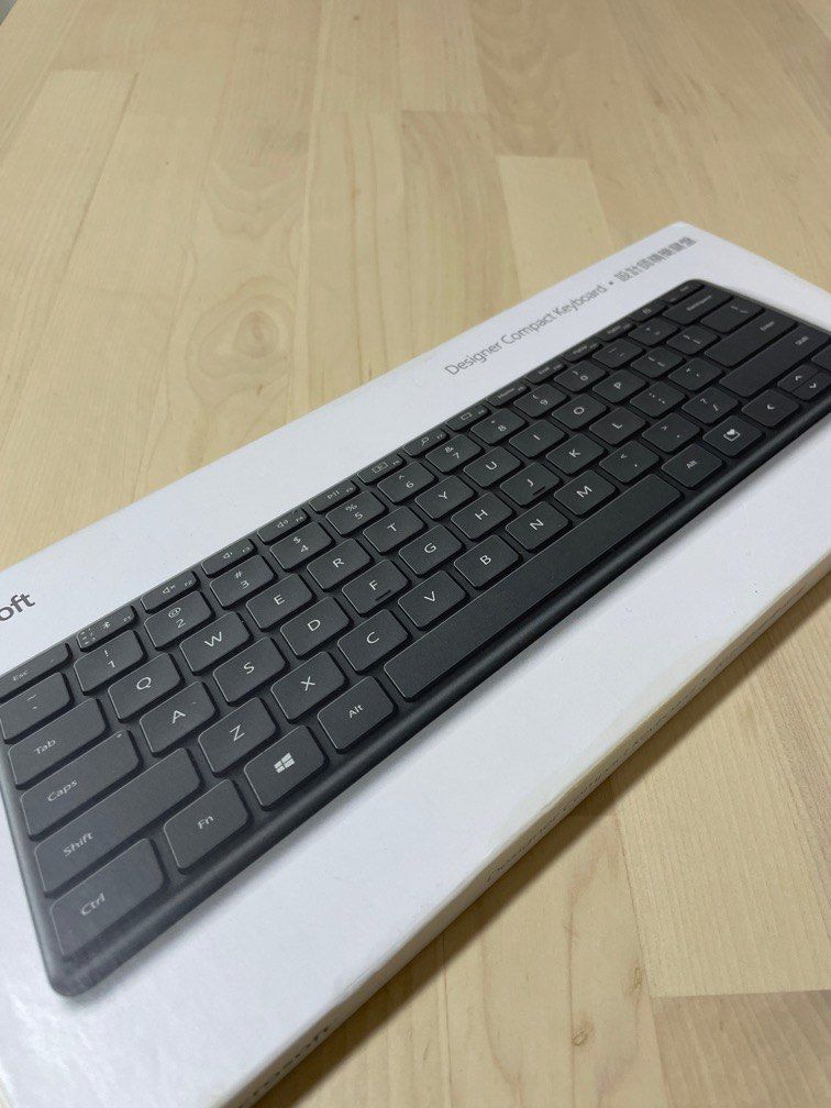 Microsoft Designer Compact Keyboard, Computers & Tech, Parts ...