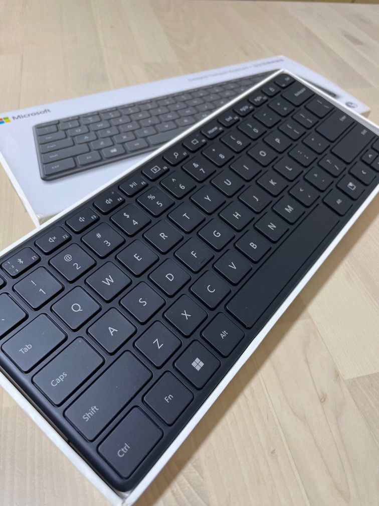 Microsoft Designer Compact Keyboard, Computers & Tech, Parts ...