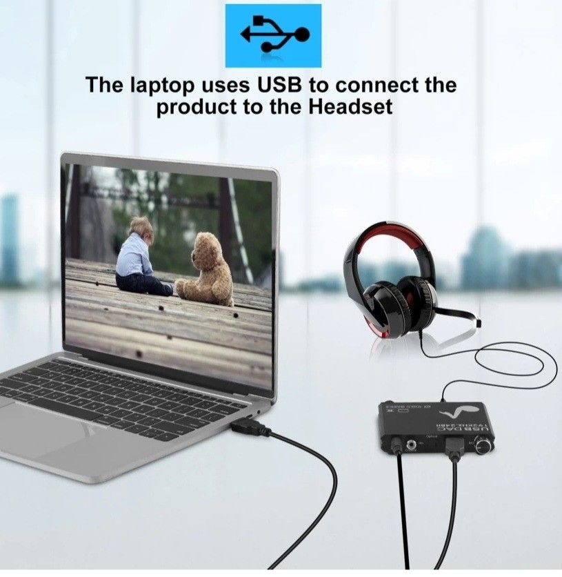 microware TV-out Cable USB DAC 192kHz 24Bit Digital to Analog Converter ...