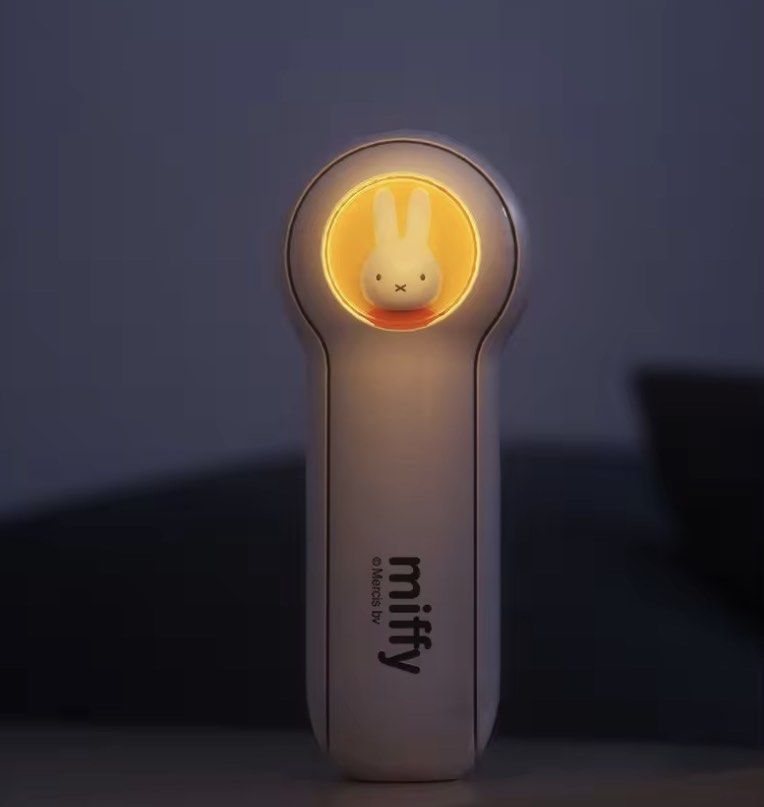 MIFFY HAND HELD RECHARGEABLE FAN/POWERBANK, Furniture & Home Living ...