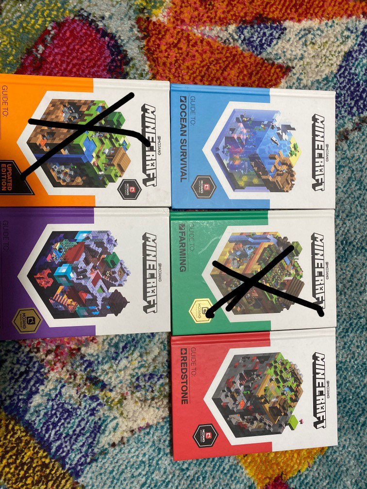 Minecraft hard cover book, Hobbies & Toys, Books & Magazines, Children ...