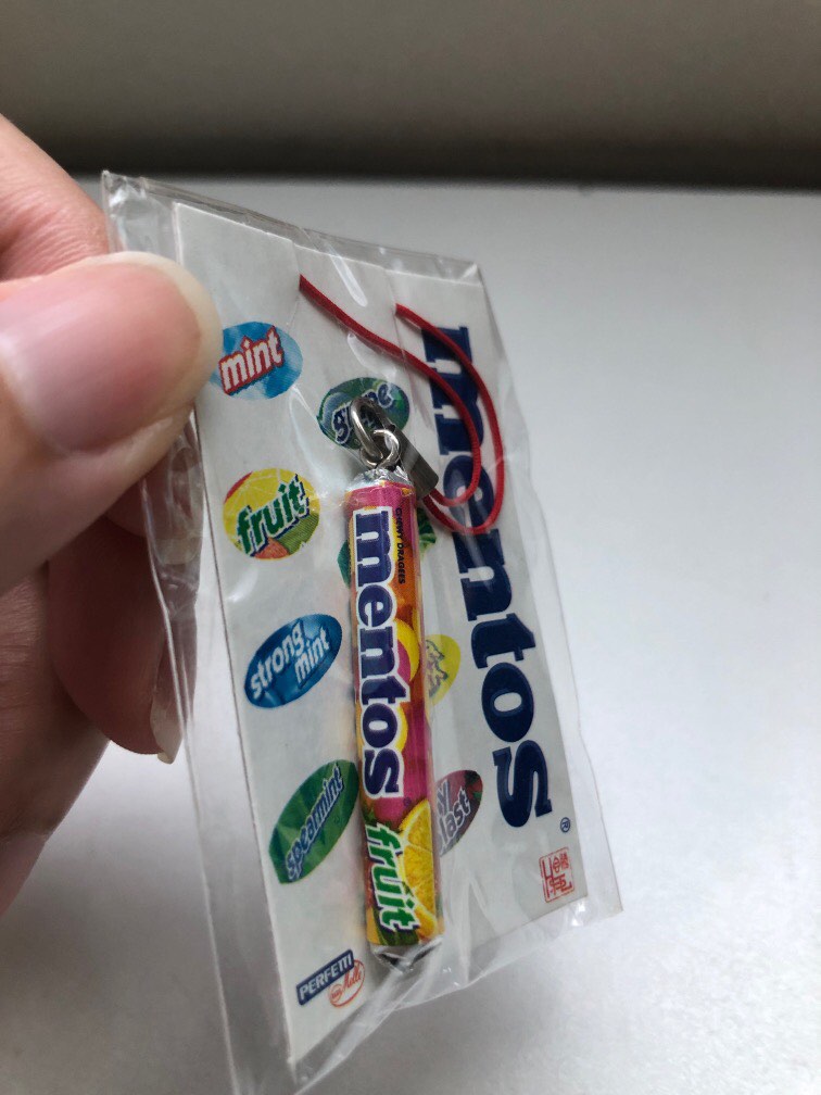 Miniature Mentos Keychain, Hobbies & Toys, Toys & Games on Carousell