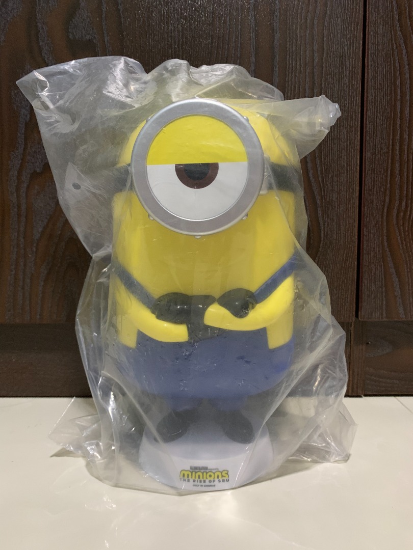 Minions The Rise of Gru Popcorn Bucket (Stuart), Hobbies & Toys, Toys ...