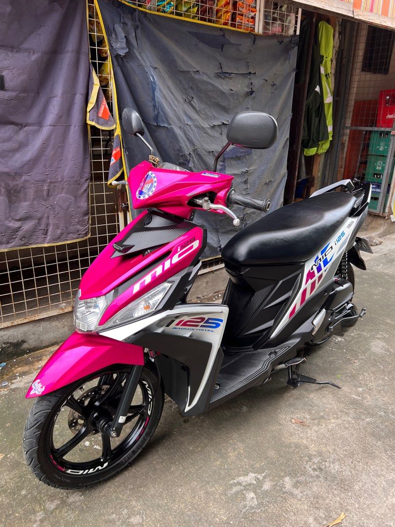 Mio i125, 2021 Model, MAGENTA, Motorbikes, Motorbikes for Sale on Carousell