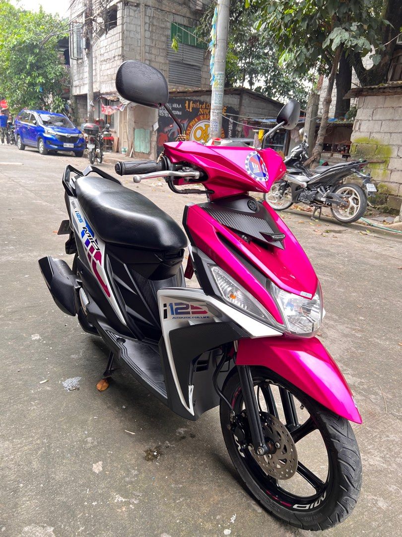 Mio i125, 2021 Model, MAGENTA, Motorbikes, Motorbikes for Sale on Carousell