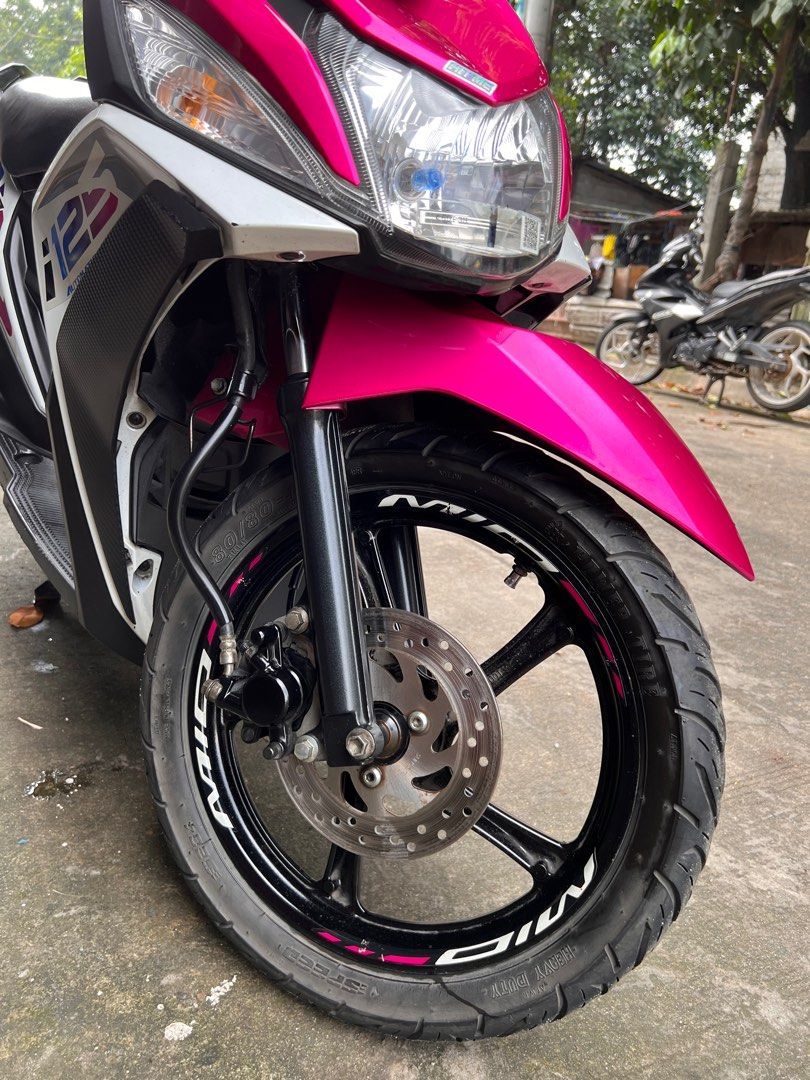Mio i125, 2021 Model, MAGENTA, Motorbikes, Motorbikes for Sale on Carousell