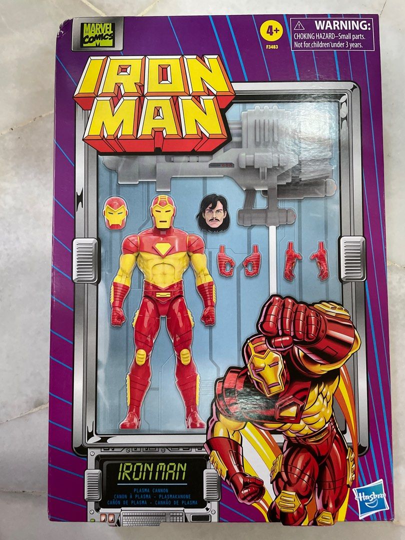 MISB IRON MAN MODULAR MARVEL LEGENDS HASBRO, Hobbies & Toys, Toys ...