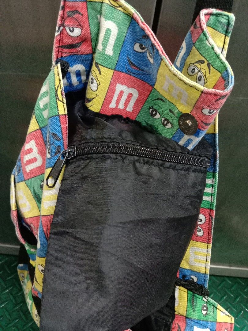 M&M tote bag, Women's Fashion, Bags & Wallets, Tote Bags on Carousell