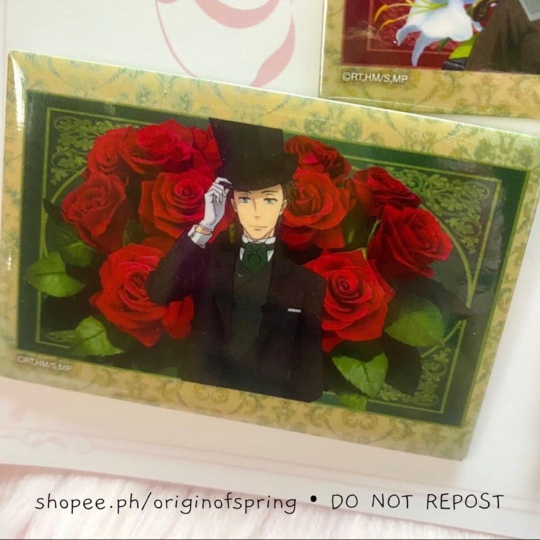 Moriarty the Patriot Badges Albert James, William James, Louis James ...