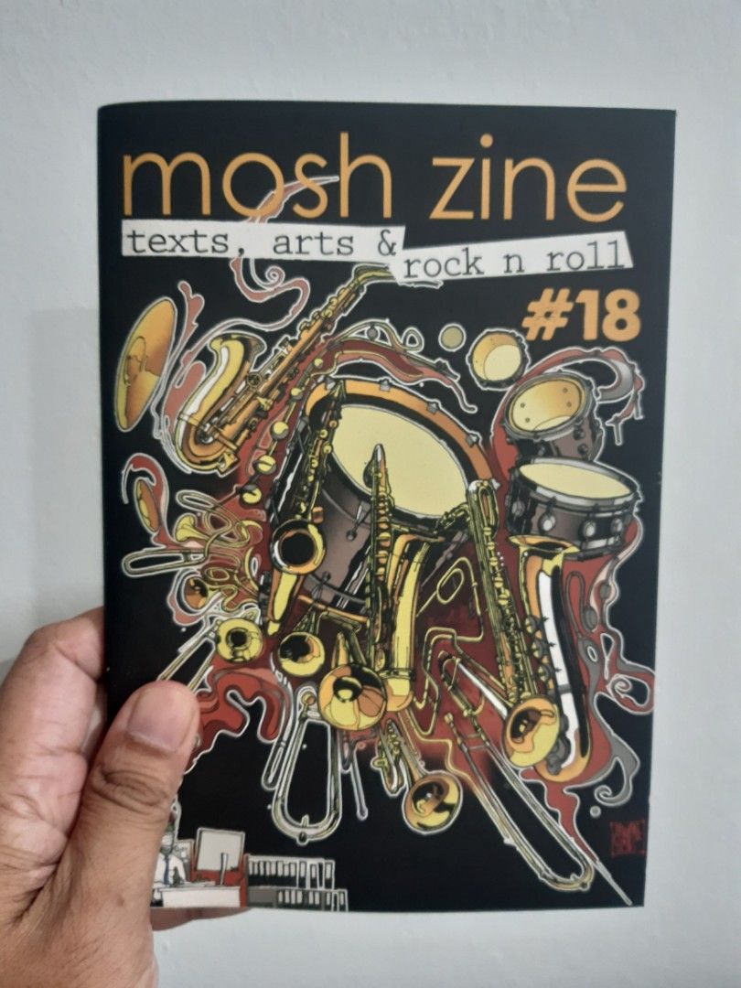 Mosh zine issue 18, Hobbies & Toys, Books & Magazines, Magazines on Carousell