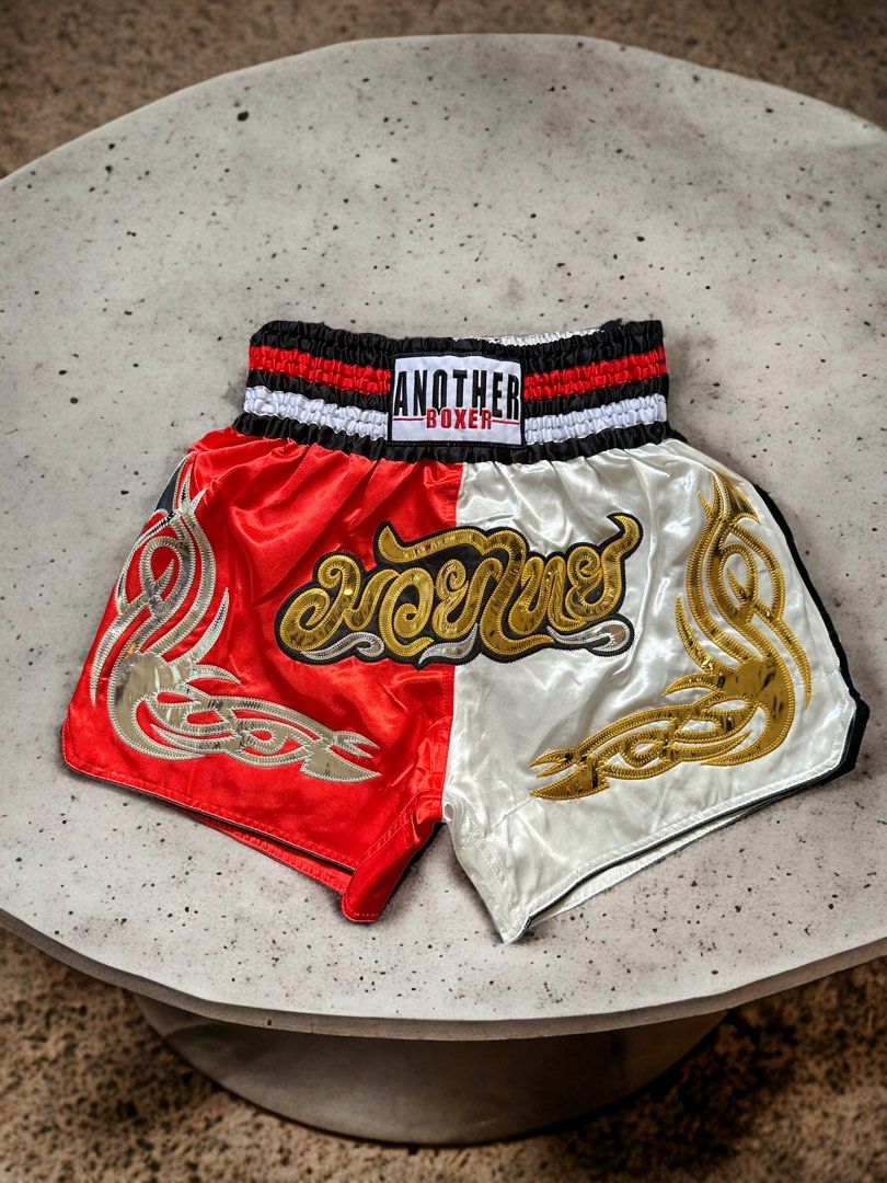 Muay Thai Kick boxing shorts, Men's Fashion, Bottoms, Shorts on Carousell
