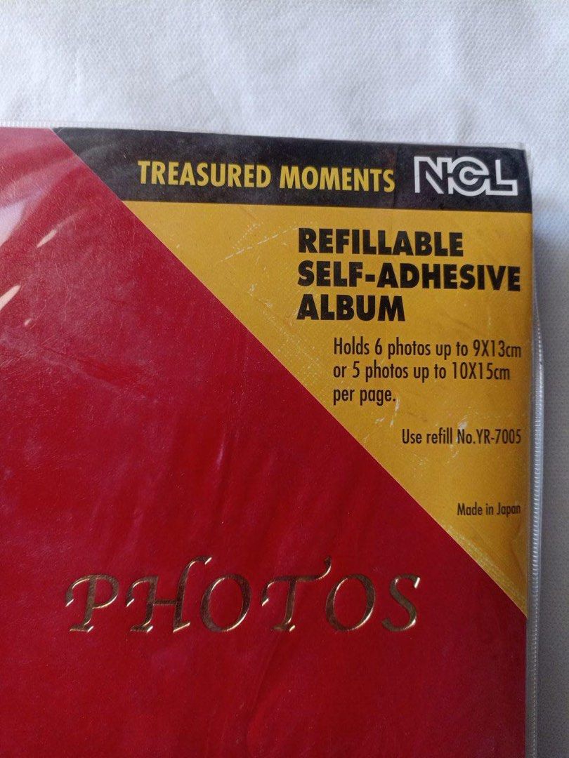 NCL Refillable Self- Adhesive Photo Album, Hobbies & Toys, Stationery ...