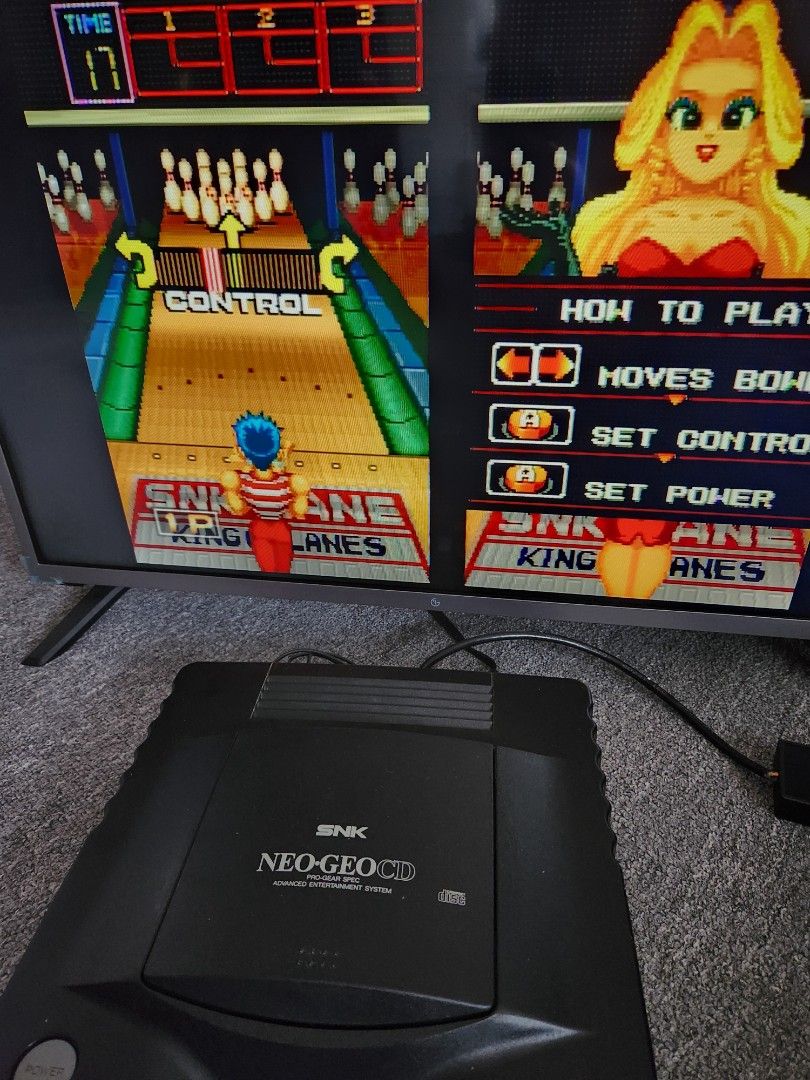 Neogeo cd console with 6 games, Video Gaming, Video Game Consoles ...