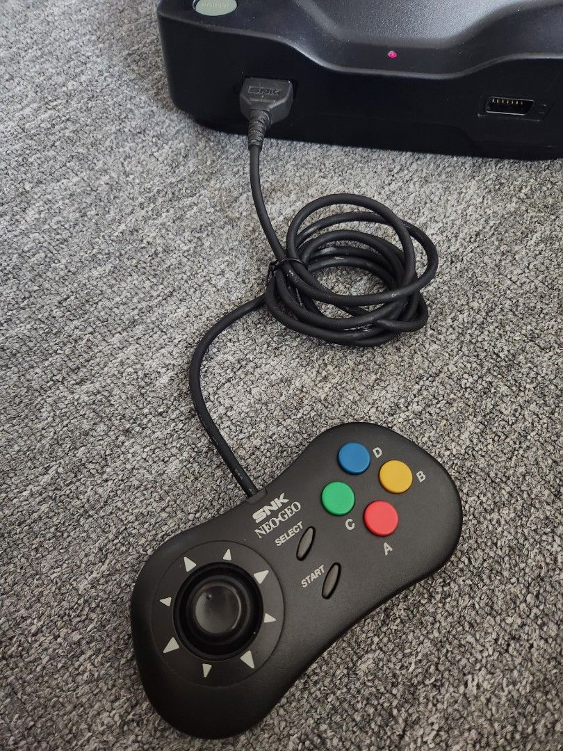 Neogeo cd console with 6 games, Video Gaming, Video Game Consoles ...