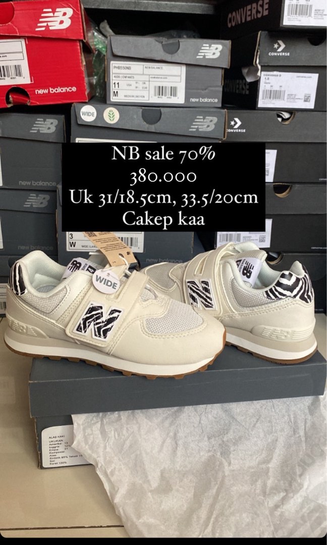 New Balance 574 woman ori PT MAP, Fesyen Wanita, Sepatu di Carousell