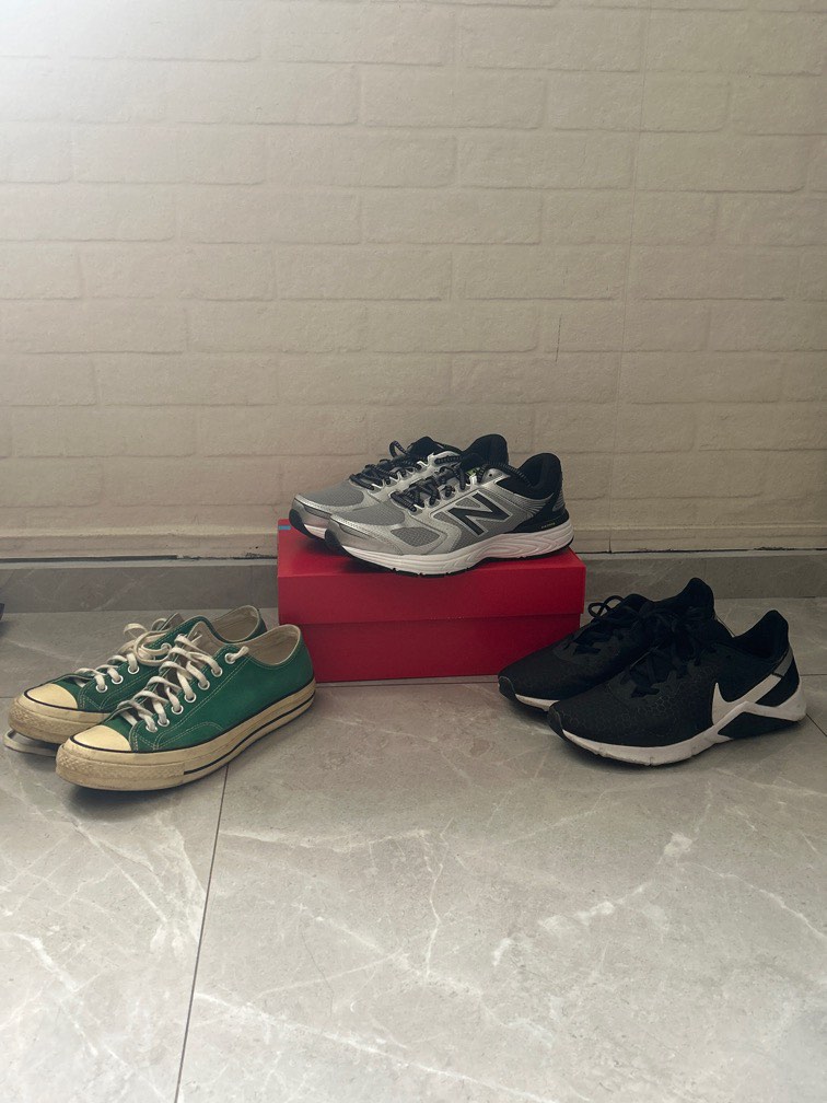 New balance, converse and Nike shoes, Men's Fashion, Footwear, Sneakers ...