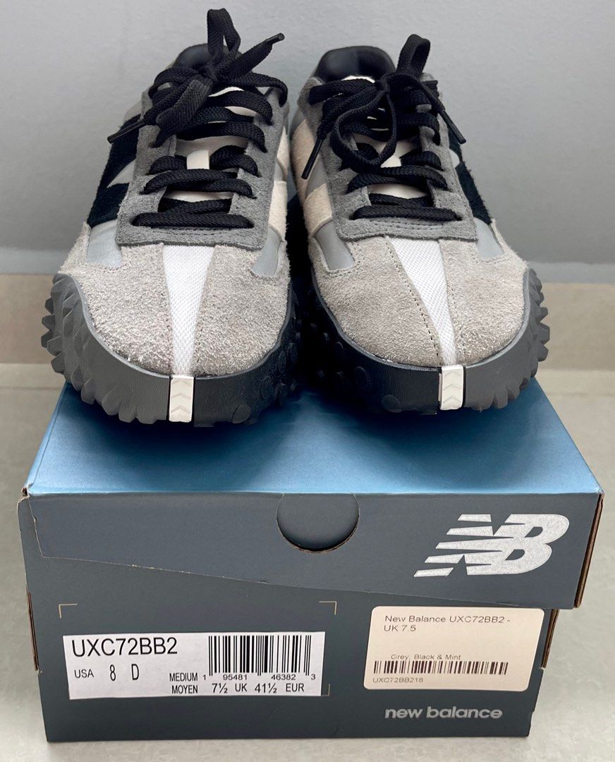 New Balance XC72 - Castlerock with Black (US 8), Men's Fashion, Footwear, Sneakers on Carousell