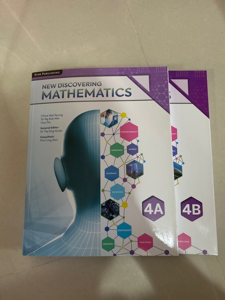 New Discovering Mathematics 4A+B, Hobbies & Toys, Books & Magazines ...