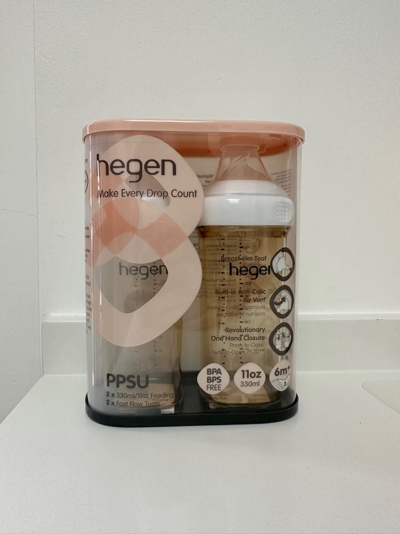 !New! Hegen bottle 330ml/11oz duo set, Babies & Kids, Nursing & Feeding ...