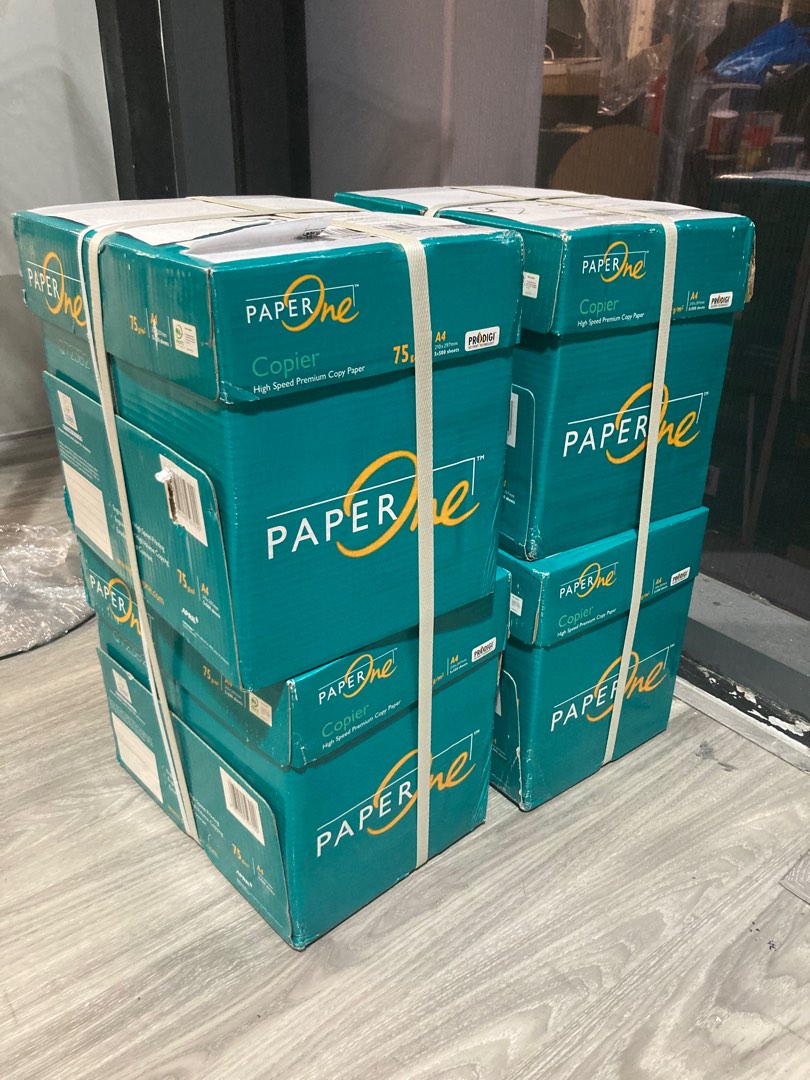 *New* Paperone 75gsm A4 Paper Boxes, Everything Else on Carousell
