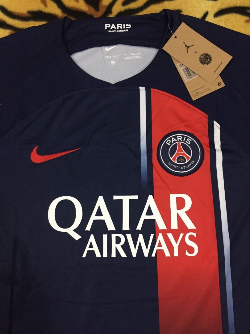 Nike PSG Mbappe 2023 Football Jersey Kit, Men's Fashion, Tops & Sets ...