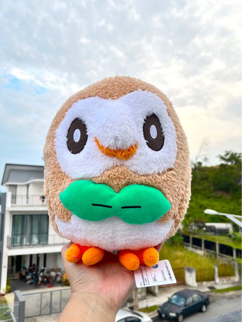 Nintendo Pokemon Rowlet Plush, Hobbies & Toys, Toys & Games on Carousell