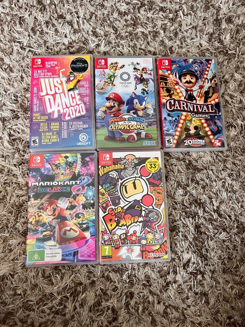 Nintendo Switch Gen 1 Full Set with many freebies!!!, Video Gaming ...