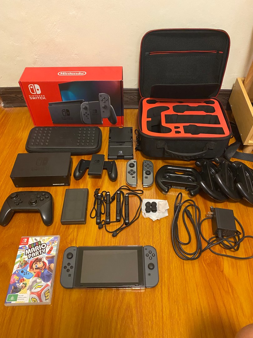 NINTENDO SWITCH V2 COMPLETE FOR SALE, Video Gaming, Video Game Consoles ...