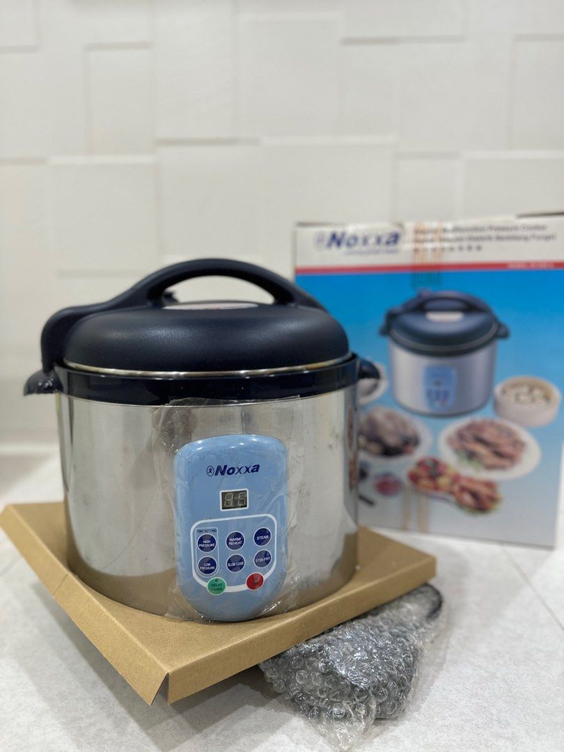 Noxxa Electric Multi-function Pressure Cooker + Double Boil / Stewing ...