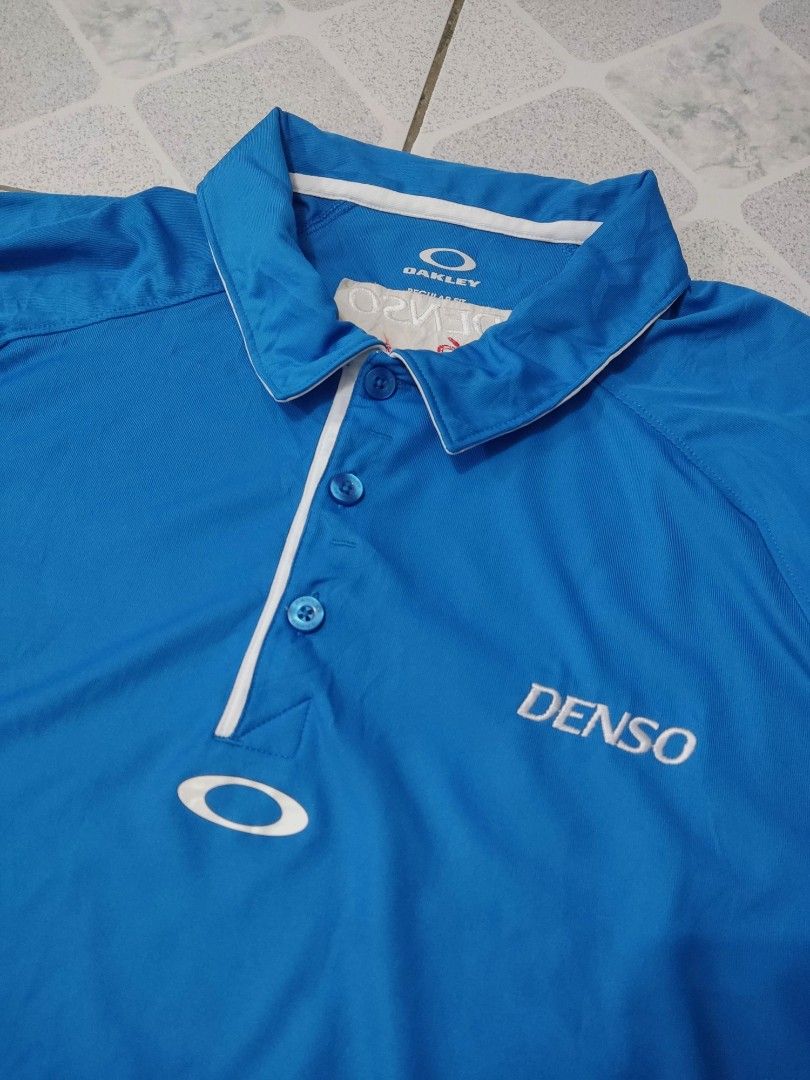 Oakley Hydrolix Denso Racing Performance Polo Shirt, Men's Fashion ...