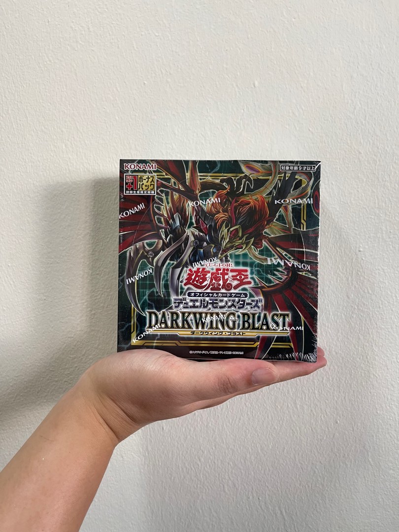 OCG Yugioh Darkwing Blast Booster Box (DABL) Comes with +1 Pack, Hobbies & Toys, Toys & Games on ...