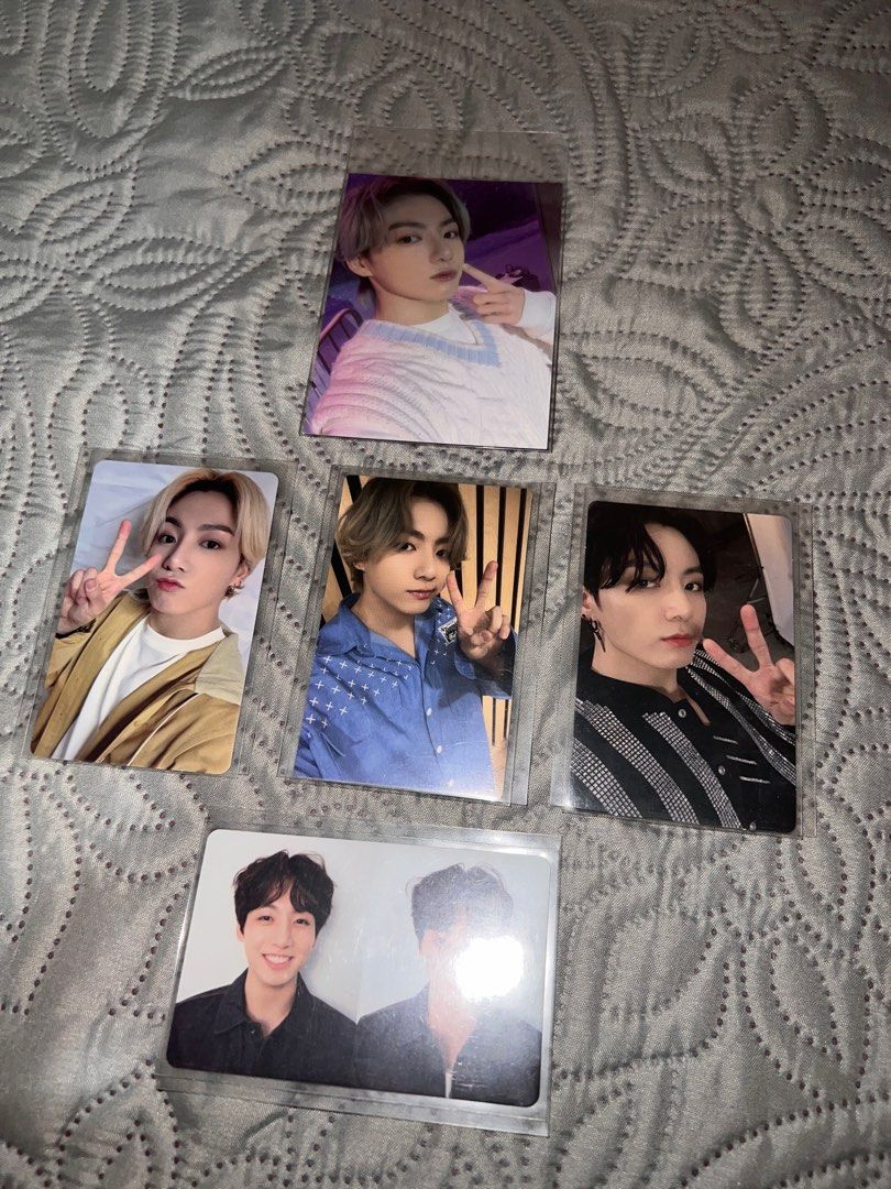 Official BTS Jungkook JK Photocard PC Set (Love Yourself Tear R, BE POB ...