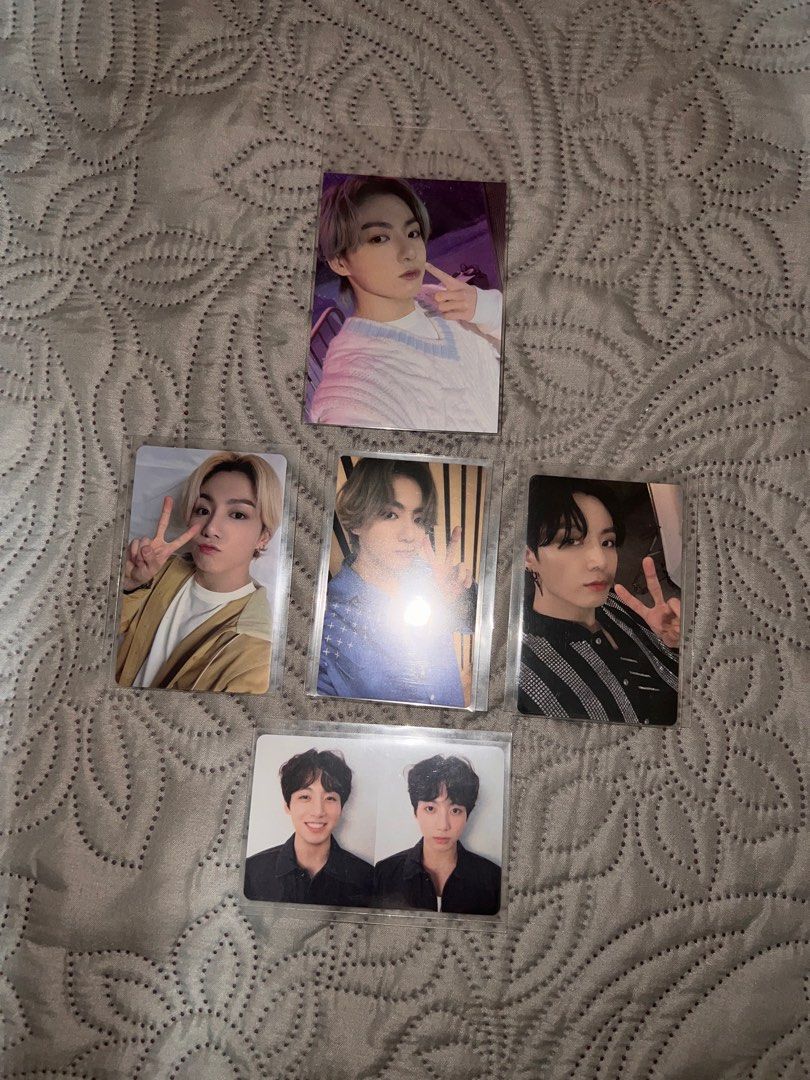 Official BTS Jungkook JK Photocard PC Set (Love Yourself Tear R, BE POB ...