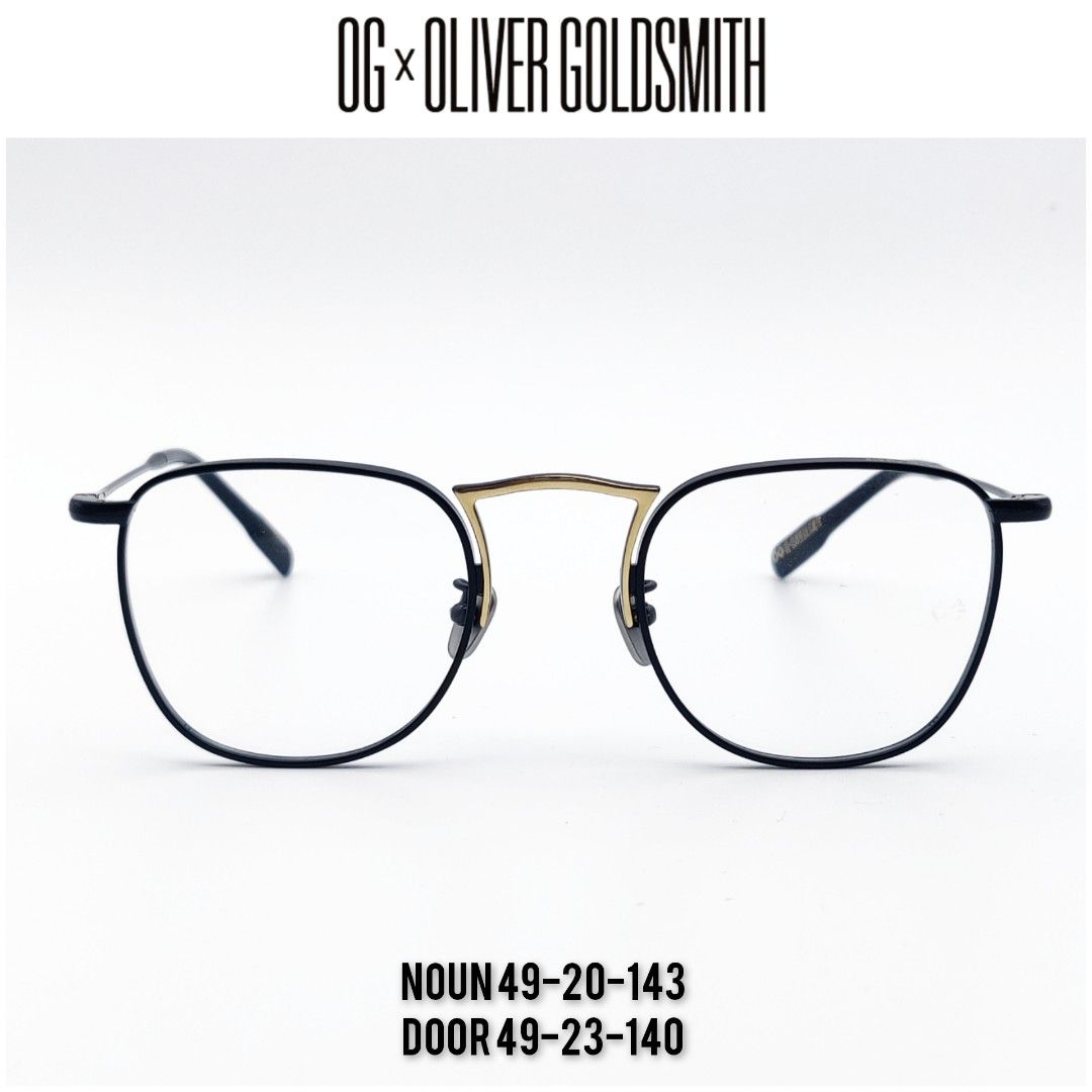 Og x oliver goldsmith door / noun titanium frame spectacles, Men's ...