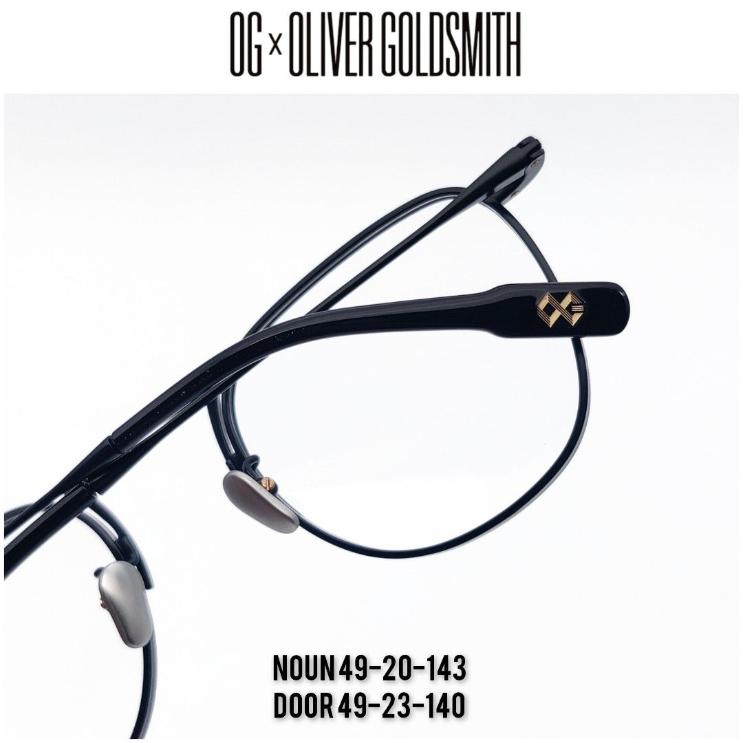 Og x oliver goldsmith door / noun titanium frame spectacles, Men's ...