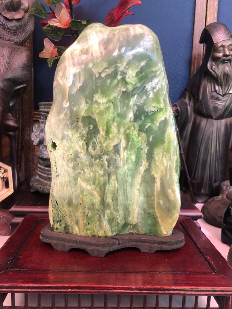Old Chinese Jade Viewing Stone, Hobbies & Toys, Memorabilia ...