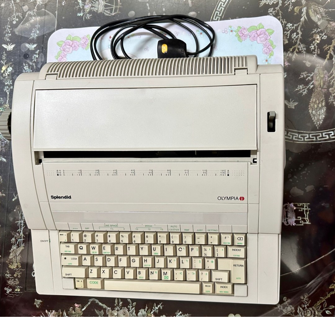 Olympia Electronic Typewriter, Computers & Tech, Office & Business Technology on Carousell